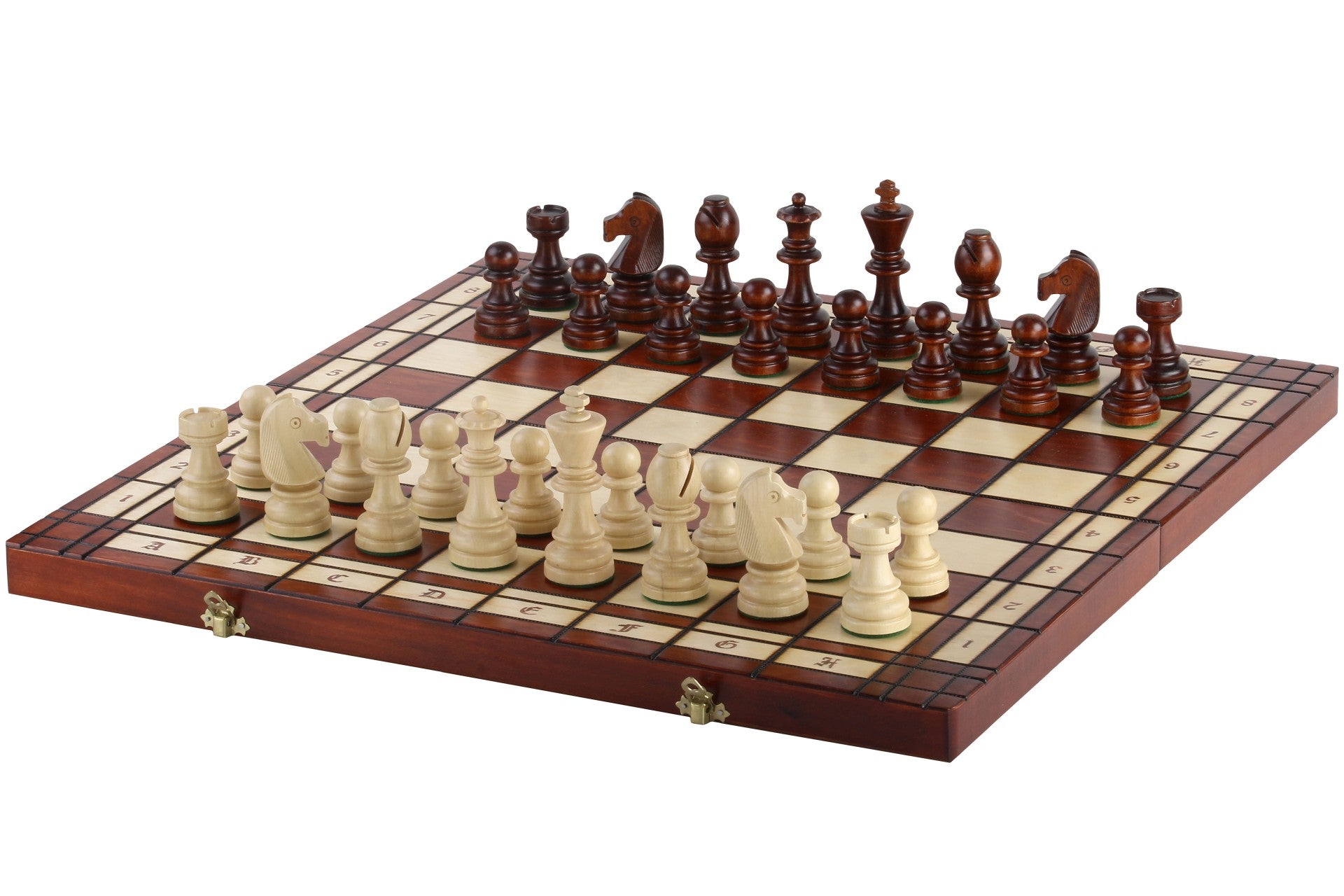 Tournament Chess Set No 8 Burned Board – chess-set.co.uk